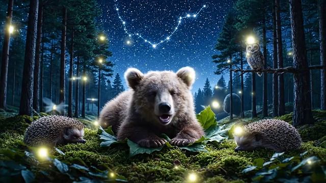 Колыбельная, видео сгенерировано нейросетью