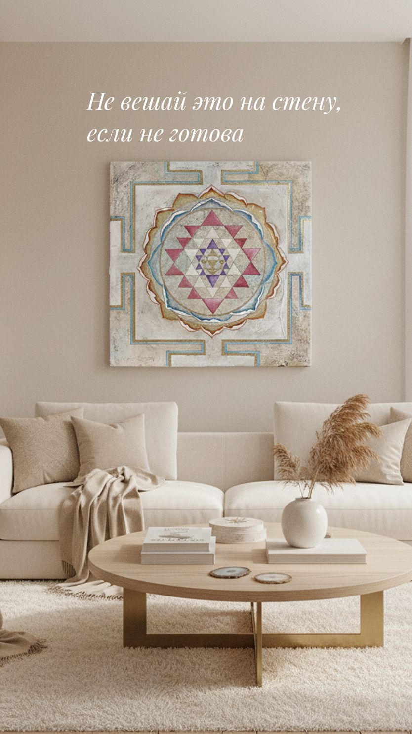 Не вешай это на стену, если не готова!