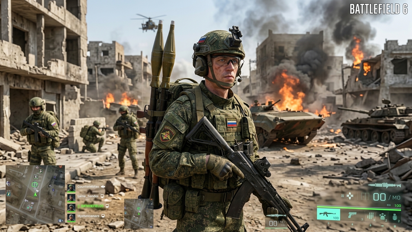 Мутим стримчик.BattleField 6.