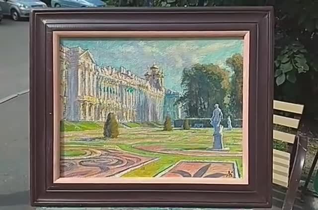 547. Екатерининский дворец 35х45, х.м., 2025