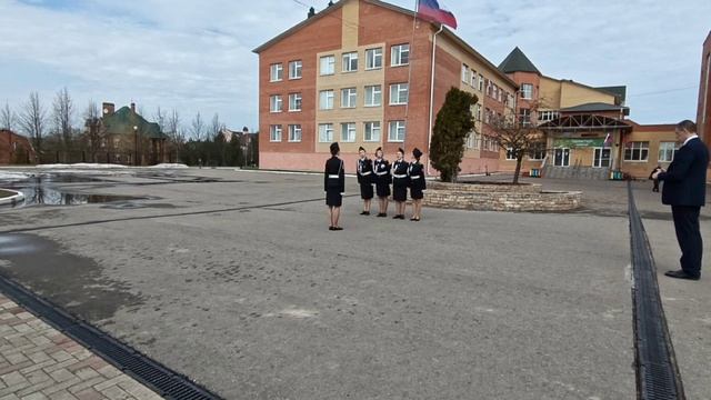 Девушки в погонах. Строевой конкурс. 03.04.2026