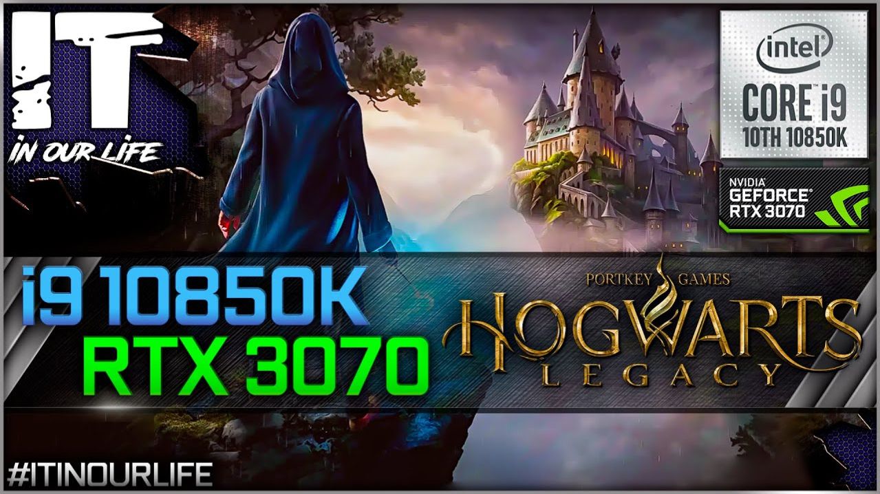 ТЯНЕТ ЛИ RTX 3070 ХОГВАРТС ЛЕГАСИ В 4K? ТЕСТ С i9 10850K — ВСЕ РАЗРЕШЕНИЯ