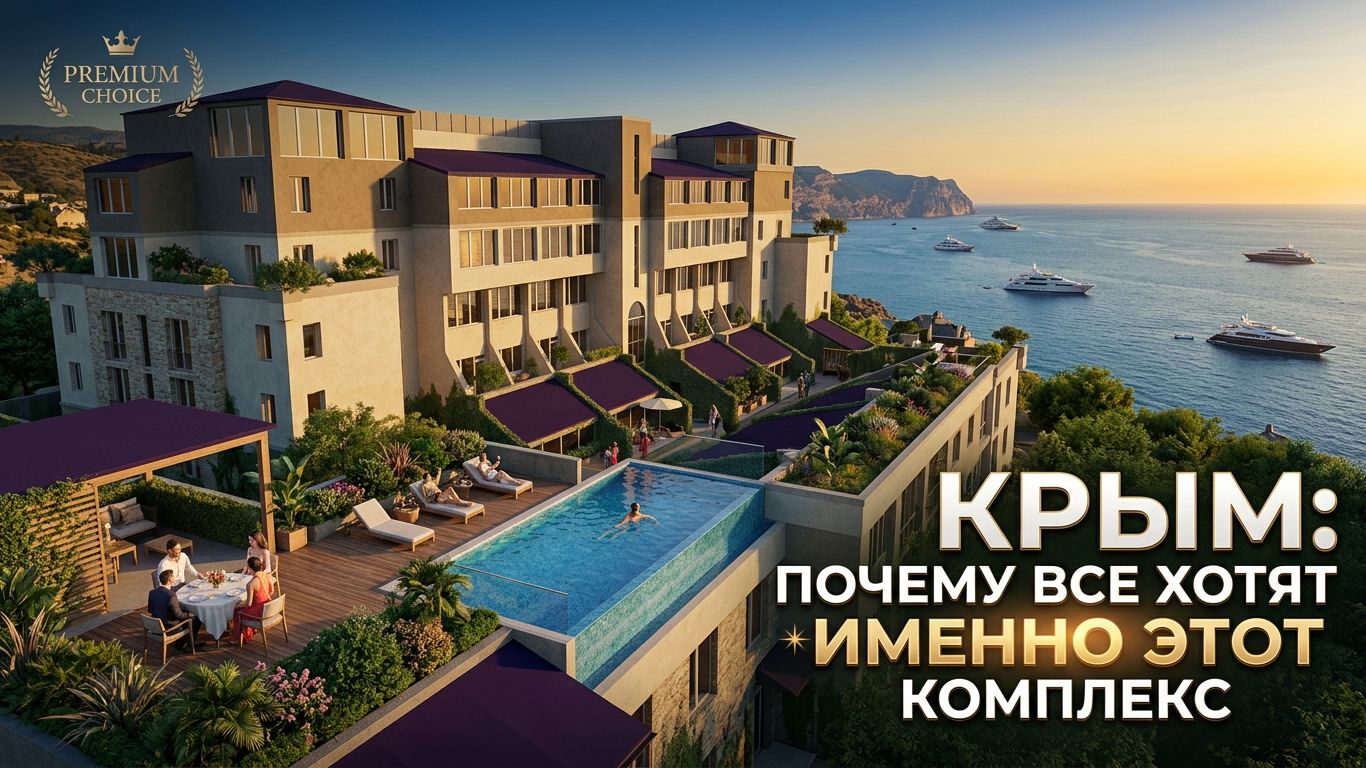 Купите апартаменты у моря в Алуште — инвестиции в будущее и комфорт!