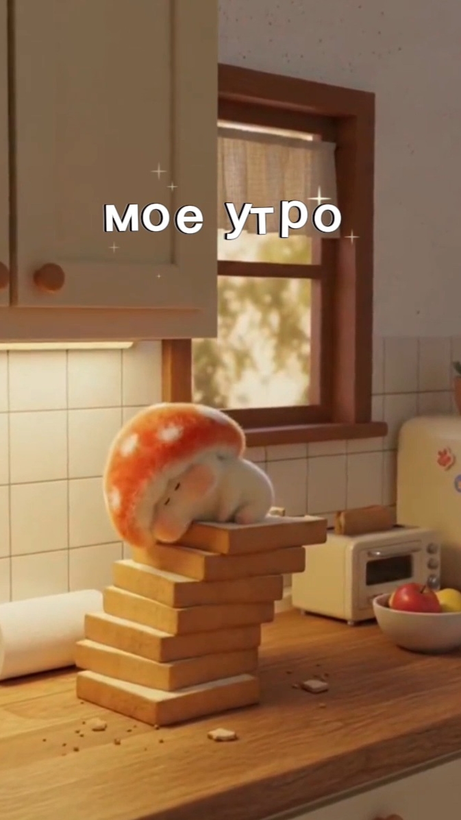 милый грибок Туту: утро среды