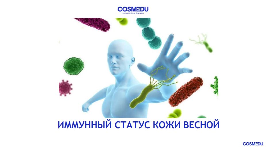Иммунный статус кожи.