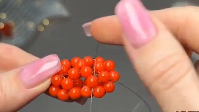 Как сделать краба из бисера.