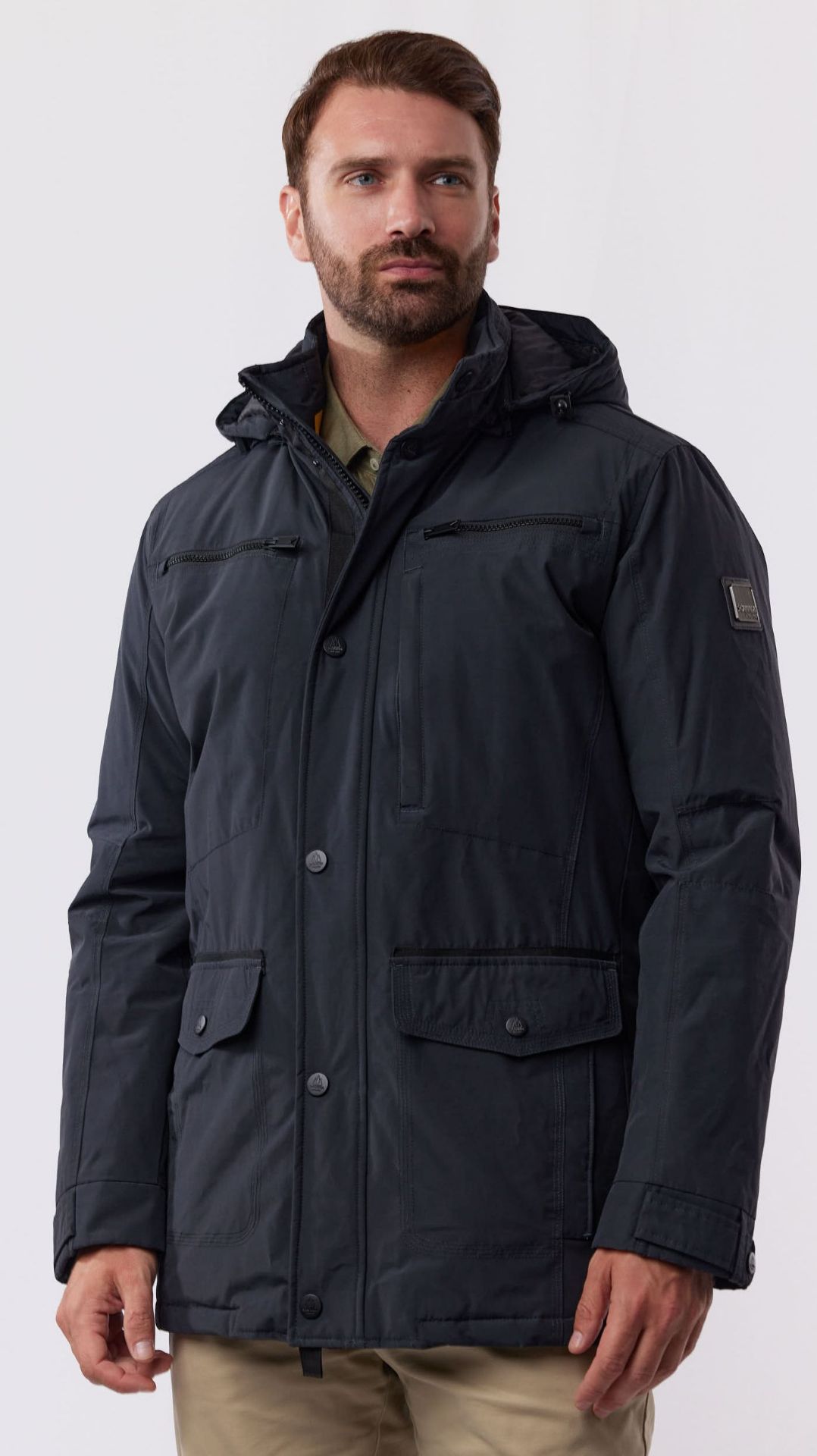 Куртка демисезонная SCANNDI CM29087 (темно-синий)