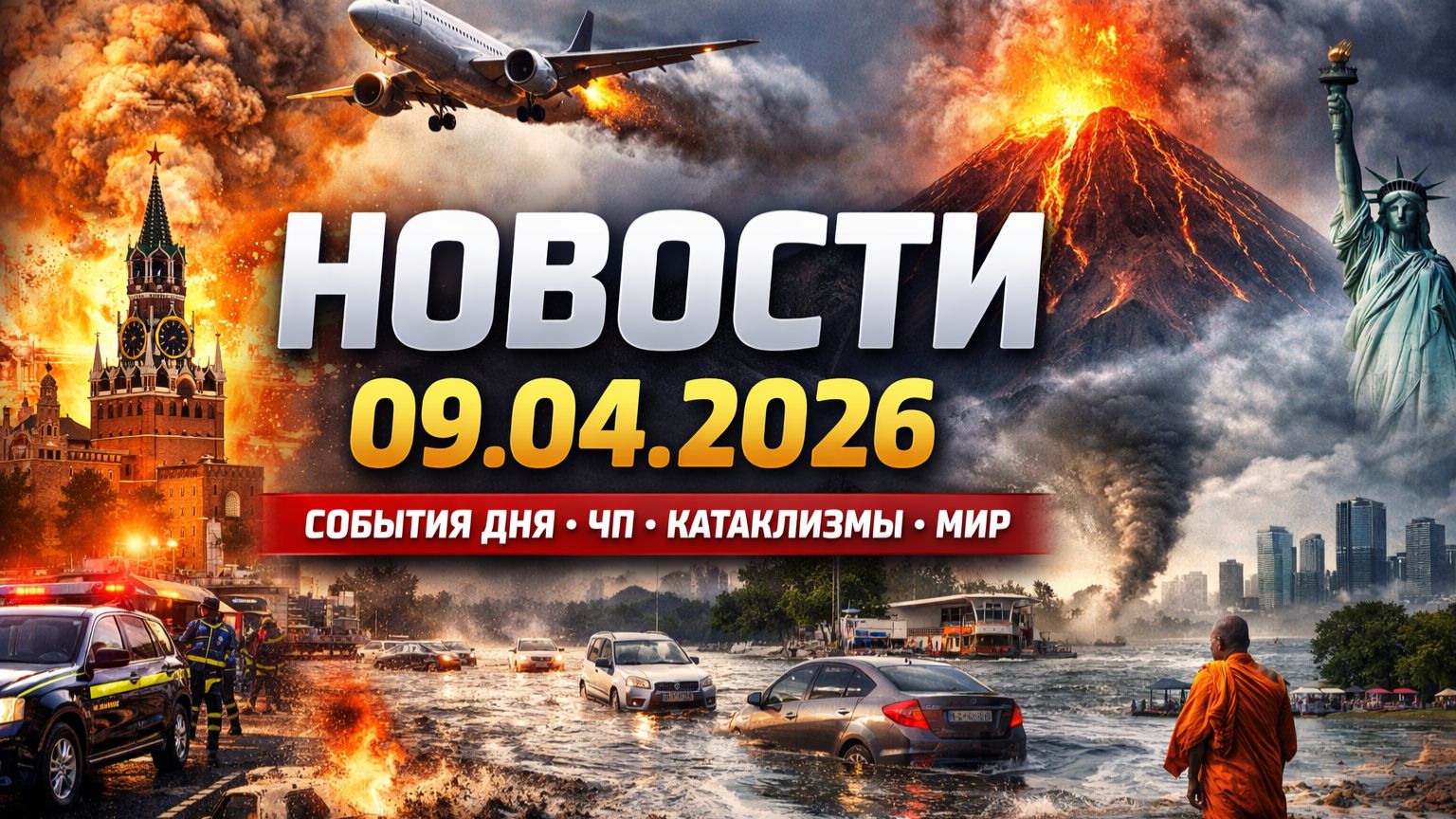 Сегодня_Новости_09.04.2026 - Россия, Москва, ЧП, Катаклизмы, События Дня, Таиланд Индия США Европа
