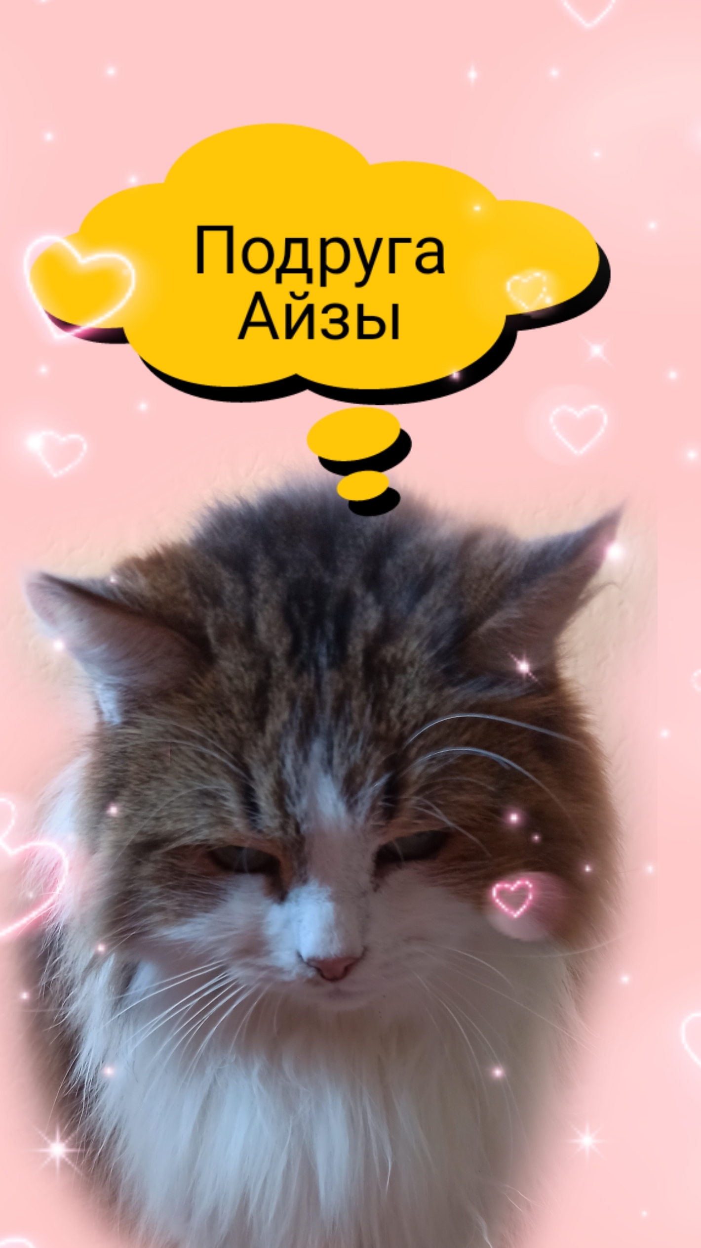 Муся, подруга Айзы. 😄