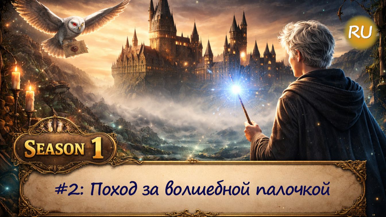 #2: Идём за волшебной палочкой и не только | Hogwarts Legacy