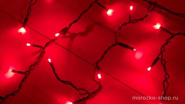 Светодиодная бахрома Качественное освещение (Quality Light) 4.9*0.5 м, PIL240-11-2R