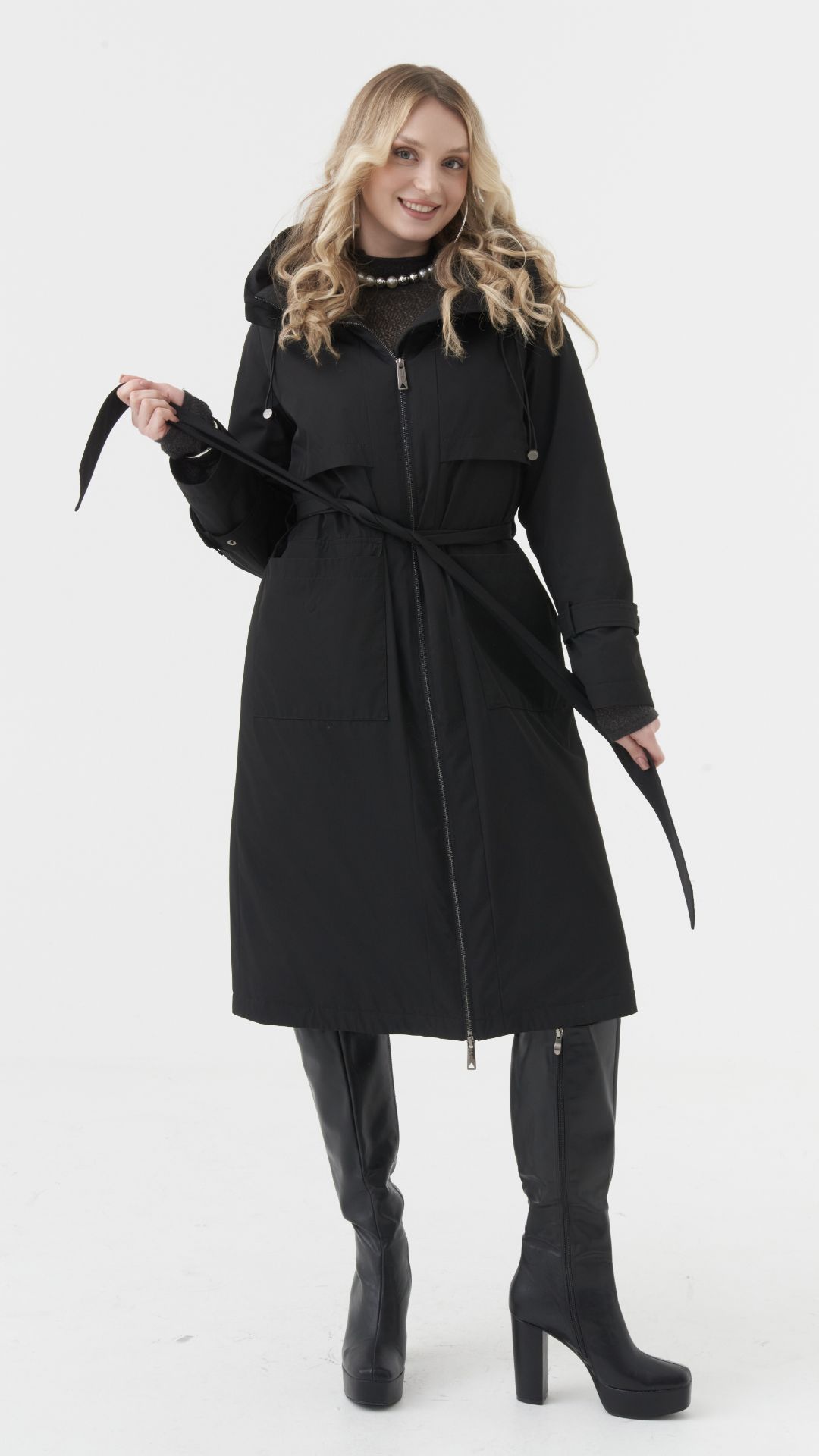 Куртка демисезонная SCANNDI CW4059 (черный)