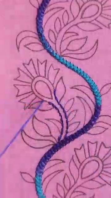 cross stitchis borderline design