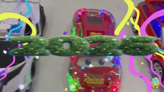 радиоуправляемый мусоровоз и полицейская машина – Молния Маккуин, мини-вертолет 🚗✨