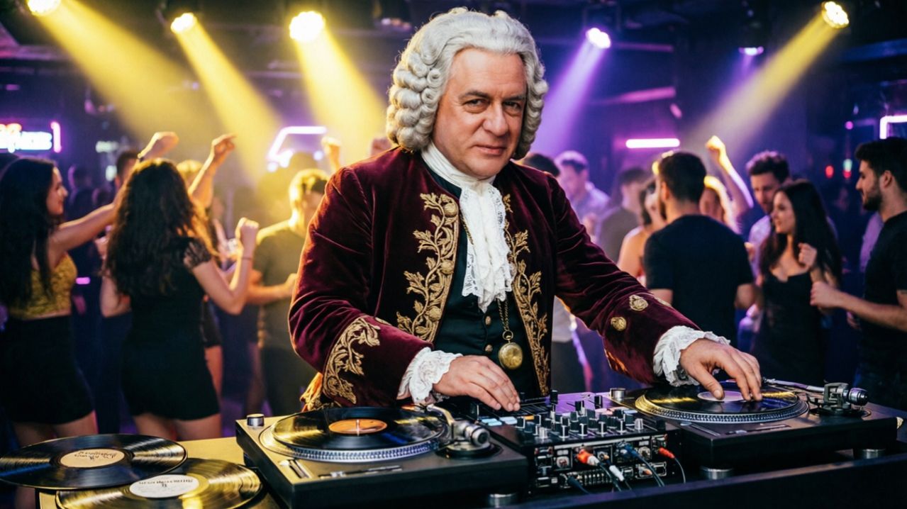 Бах: Тот самый отрывок из Токкаты и фуги ре минор (AI Violin Rap Edit)