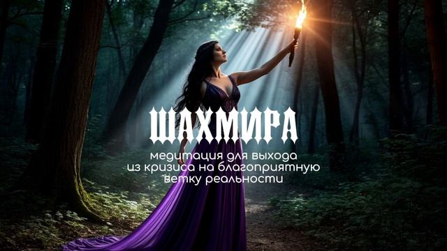 ШАХМИРА - Медитация для выхода из кризиса на лучшую ветку реальности