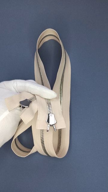 90 см молния Т-8 двойная разъемная D031 - беж, Артикул 06378