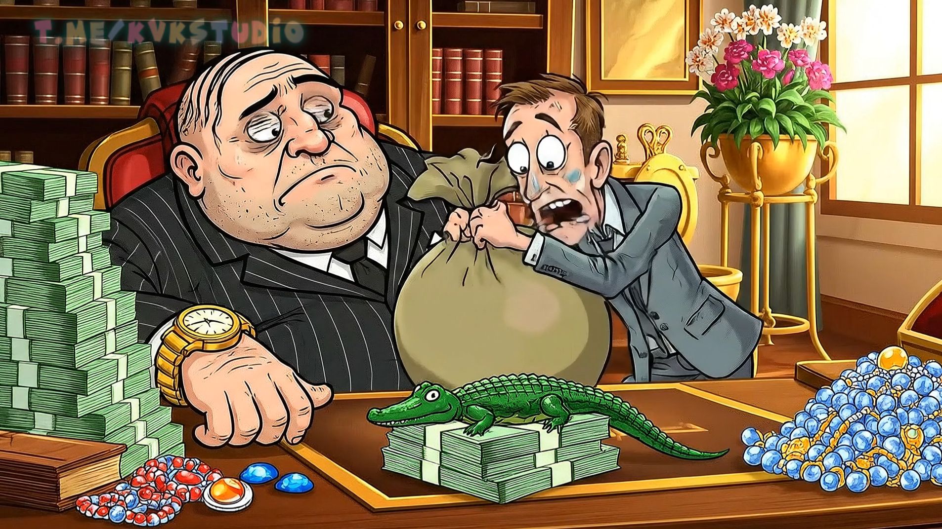 Мультфильм "Жадность"