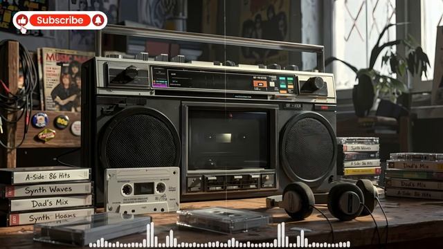 Emotional 80s Music — Cassette Tape Romantic Love Songs Compilation