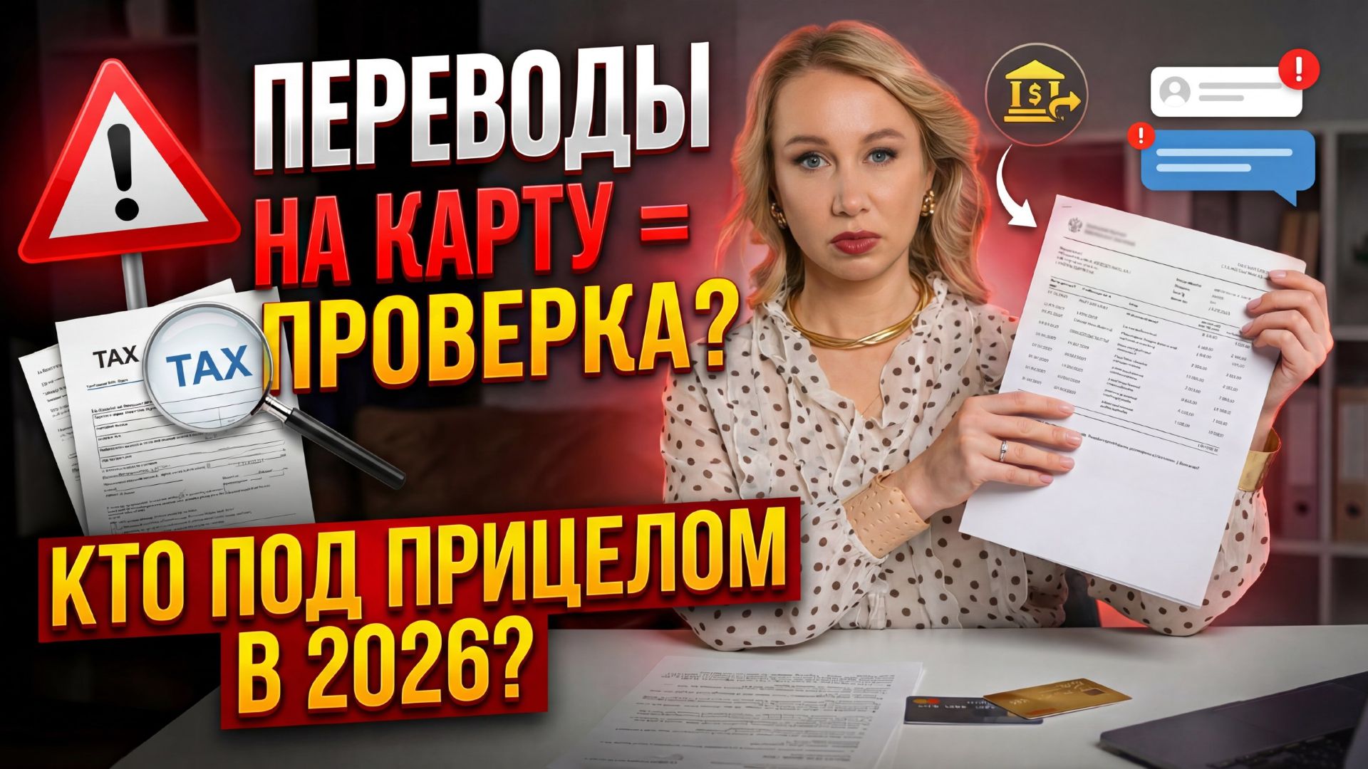 Переводы на карту: кому грозит проверка налоговой?