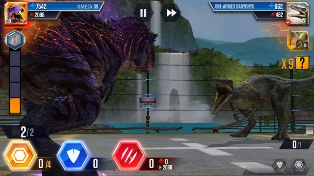 121 / Играем в игру Jurassic World:The Game