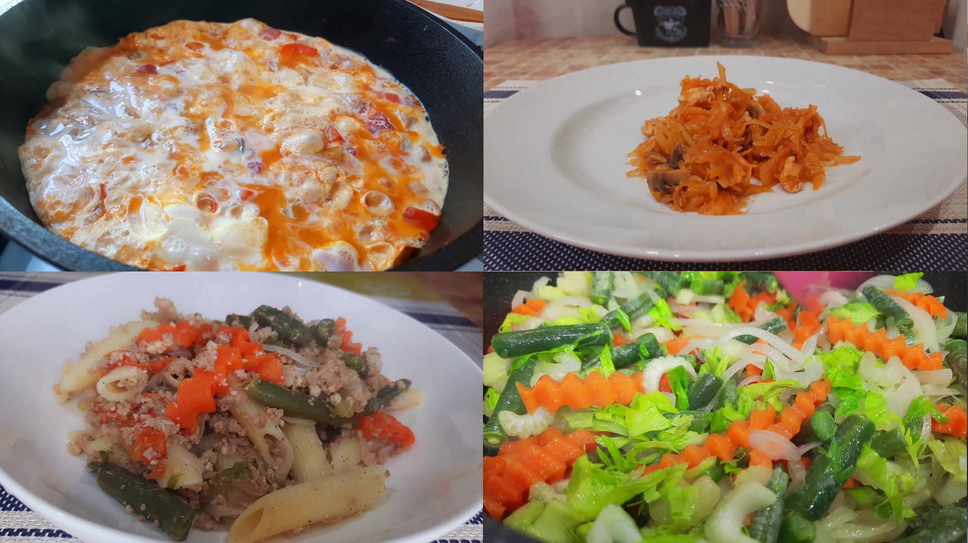 Вкусная Капуста Тушёная! Фарш с Овощами И Полезный Завтрак! Рецепты ПП.