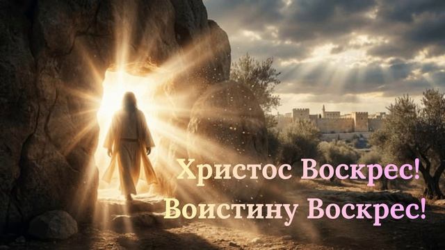 Христос Воскрес! Воистину Воскрес!