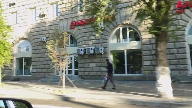 Волгоград ранним летним утром Обзор на машине