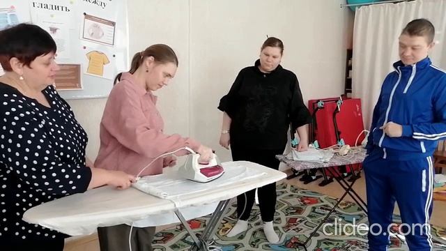 Проект «Шаг вперед». Учимся гладить одежду