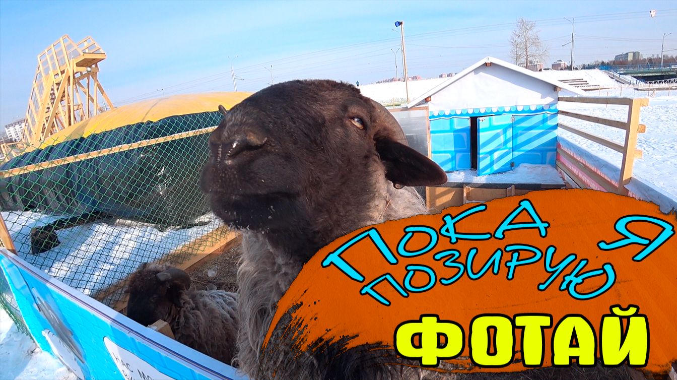 Ледяные горки / Теплая зима Иркутск