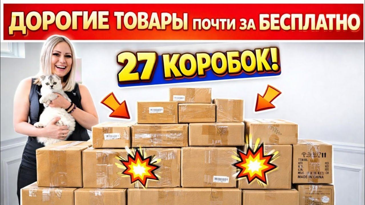 Лиса в Америке  - Почти бесплатно- 27 потерянных посылок- Дорогие находки в дешевых посылках