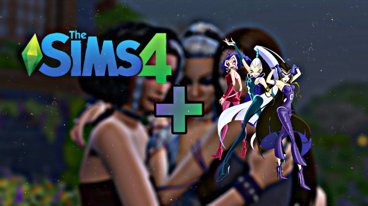 Мои САМЫЕ зловещие симы в Sims 4 (Трикс) создание персонажа The Sims4😈❄️⚡