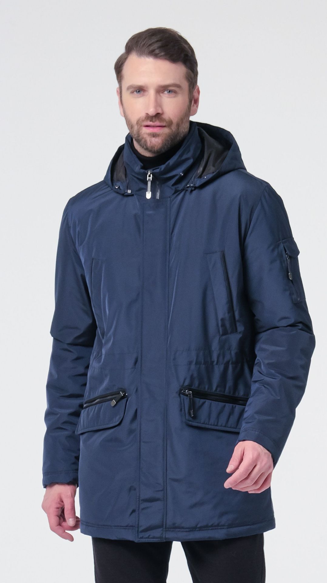 Куртка демисезонная SCANNDI CM29095 (темно-синий)