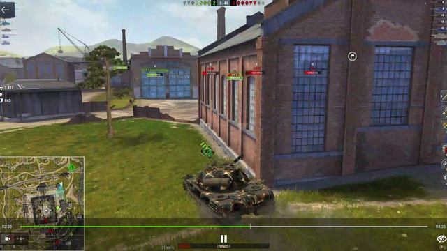 WoT Blitz Последнее видео старого образца!  к91 в деле! #18