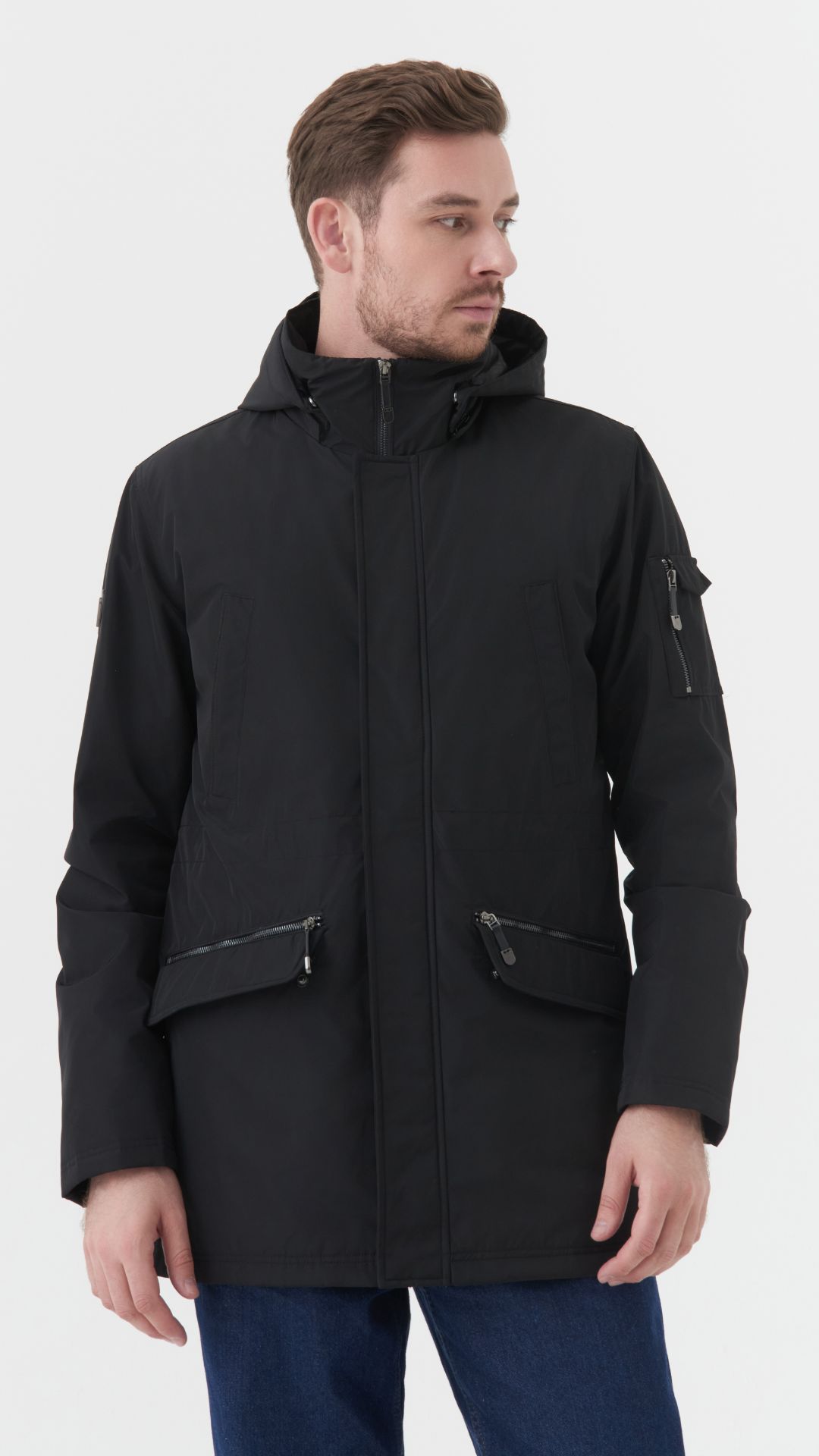 Куртка демисезонная SCANNDI CM29095 (черный)