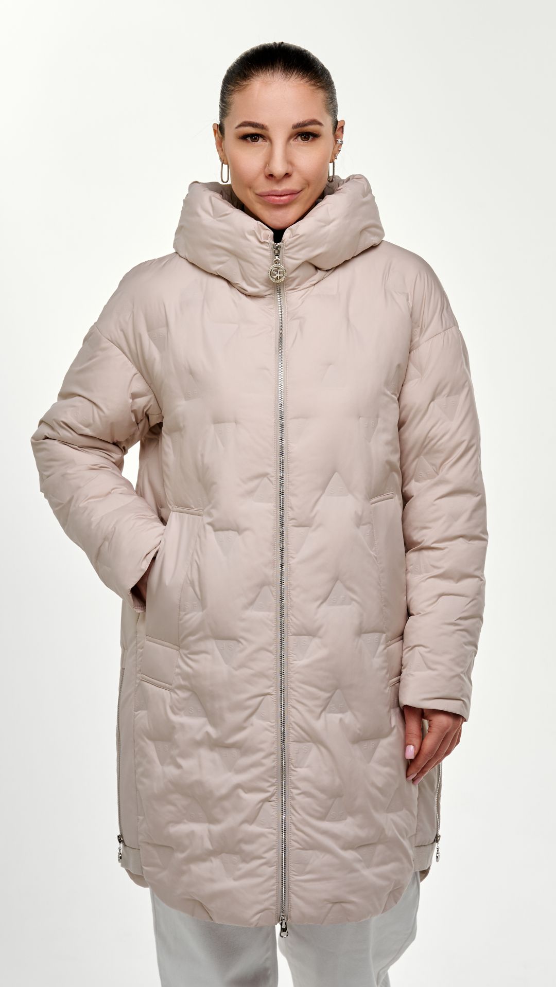 Куртка демисезонная SCANNDI DW4065 (экрю)