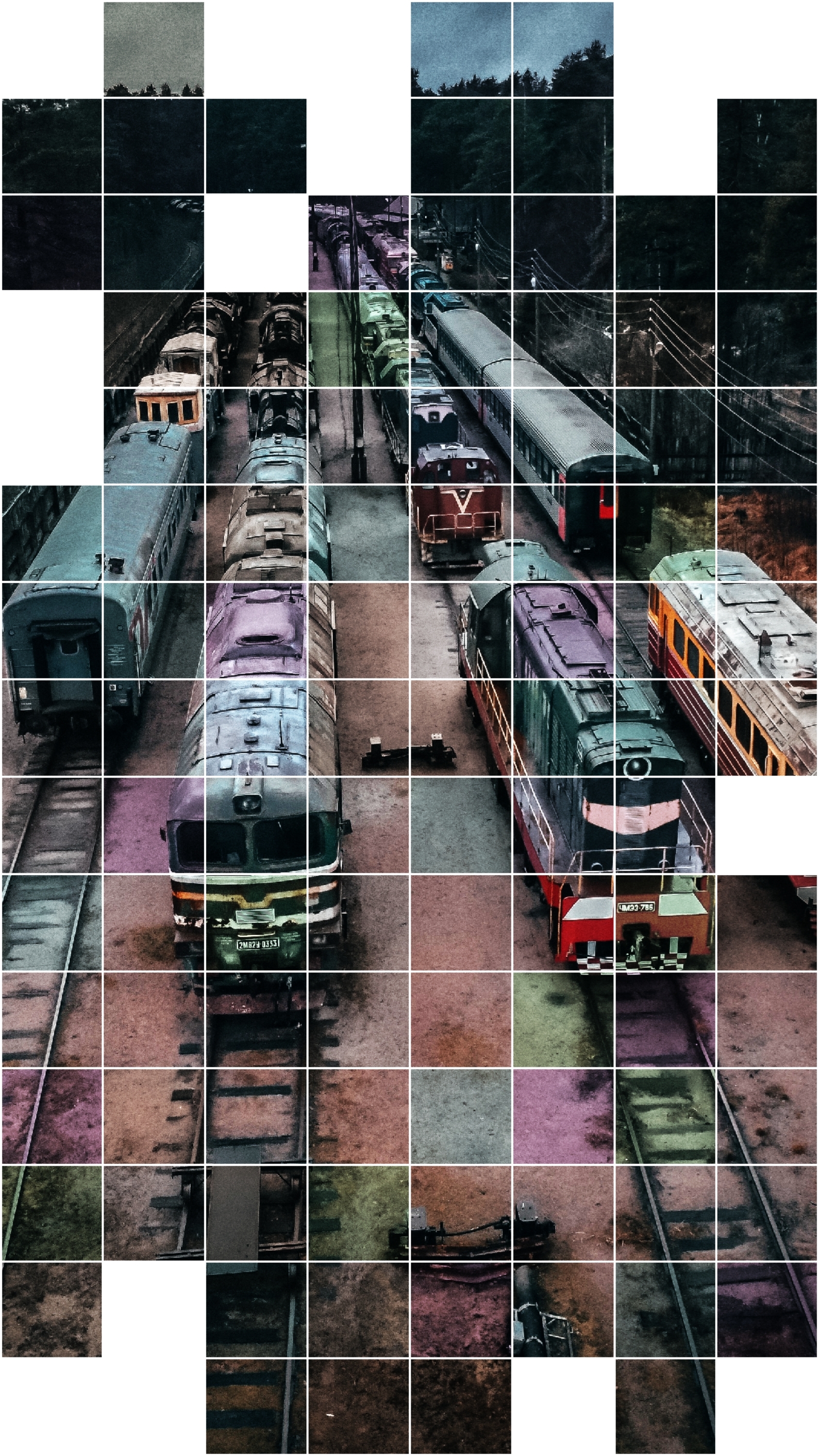 Старые паровозы. Лебяжье
