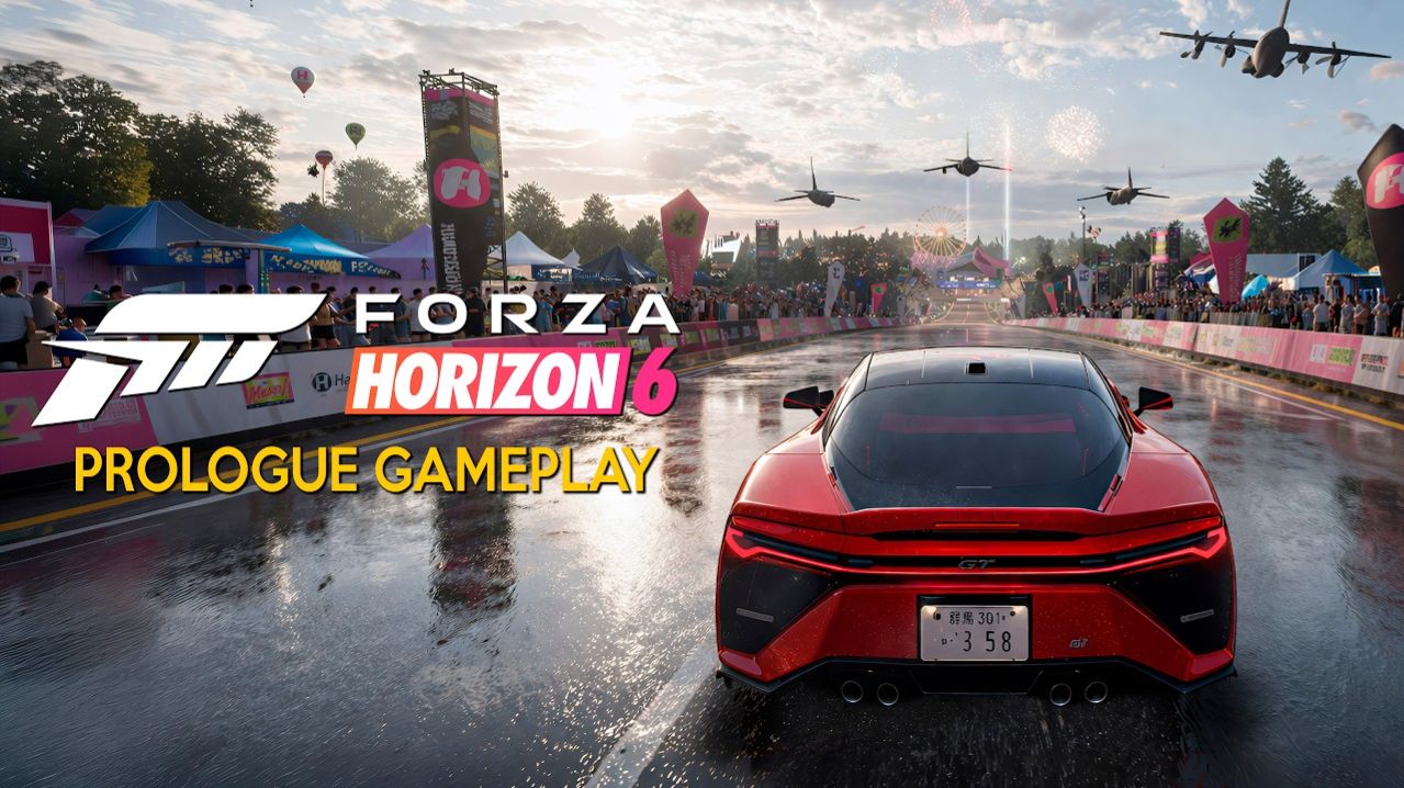 Обзор игрового процесса FORZA HORIZON 6 Prologue