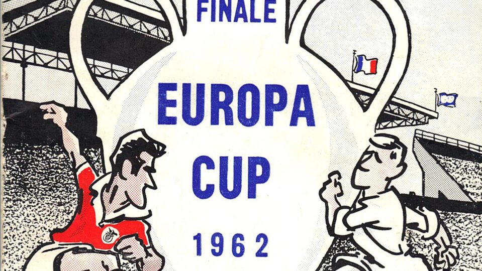 34. Сезон 1961-1962 г.г. КЕЧ. Финал. Бенфика (Лиссабон, Португалия) - Реал (Мадрид, Испания)