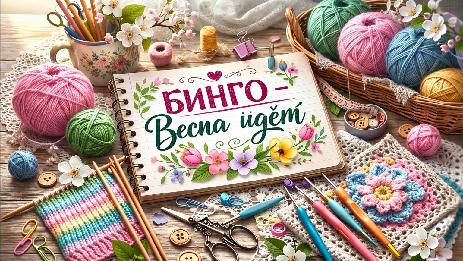 Бинго "Весна идёт! " - отчёт 4