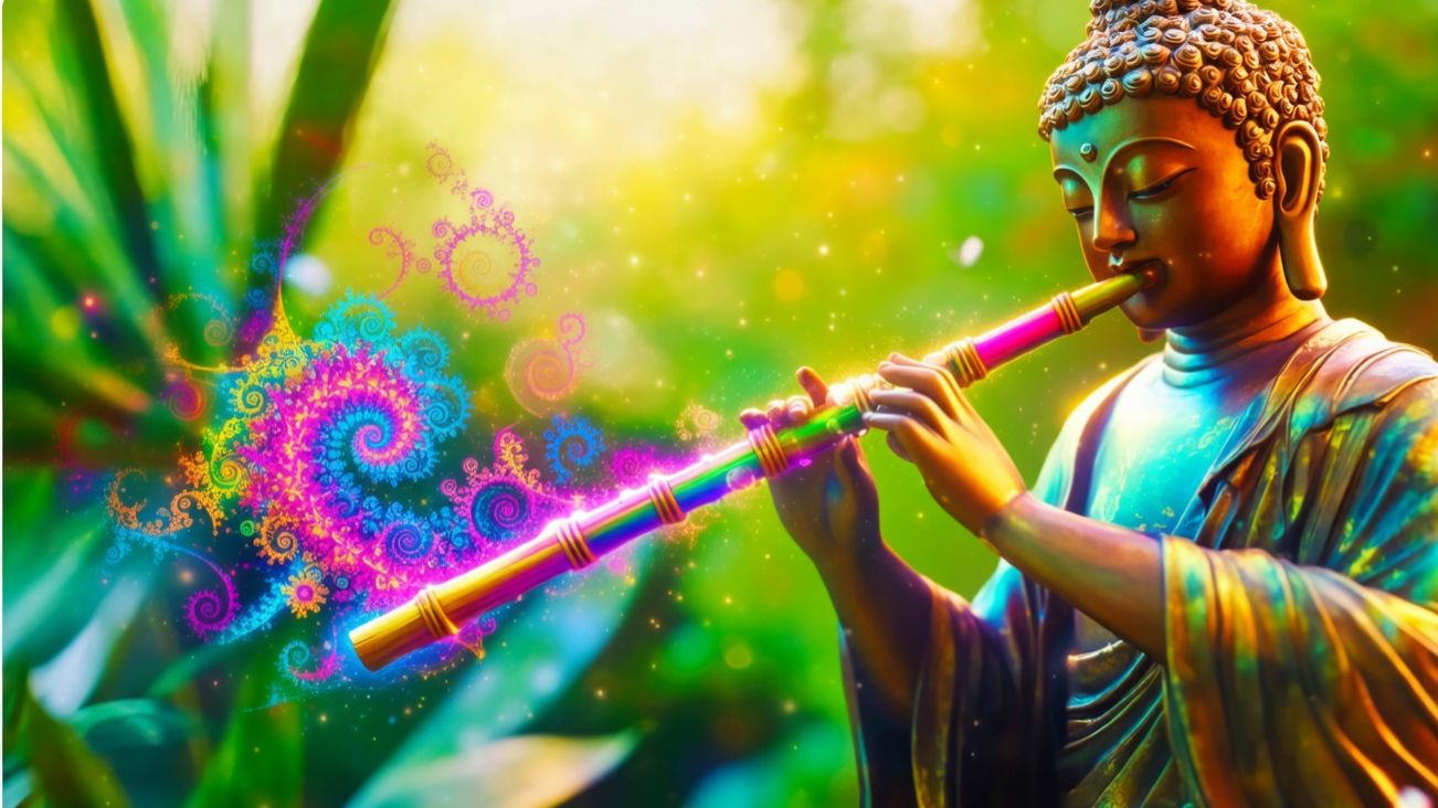 Медитация под звуки флейты. Исцеление. Сольфеджио