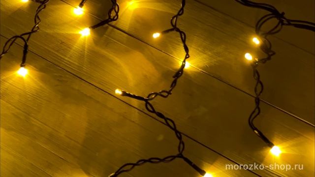 Светодиодная бахрома Качественное освещение (Quality Light) 4.9*0.5 м, PIL240-11-2Y