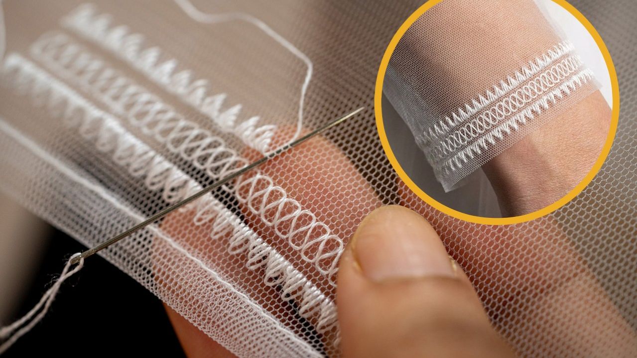 Элитная вышивка на тюле: учимся оформлять край для свадебной фаты