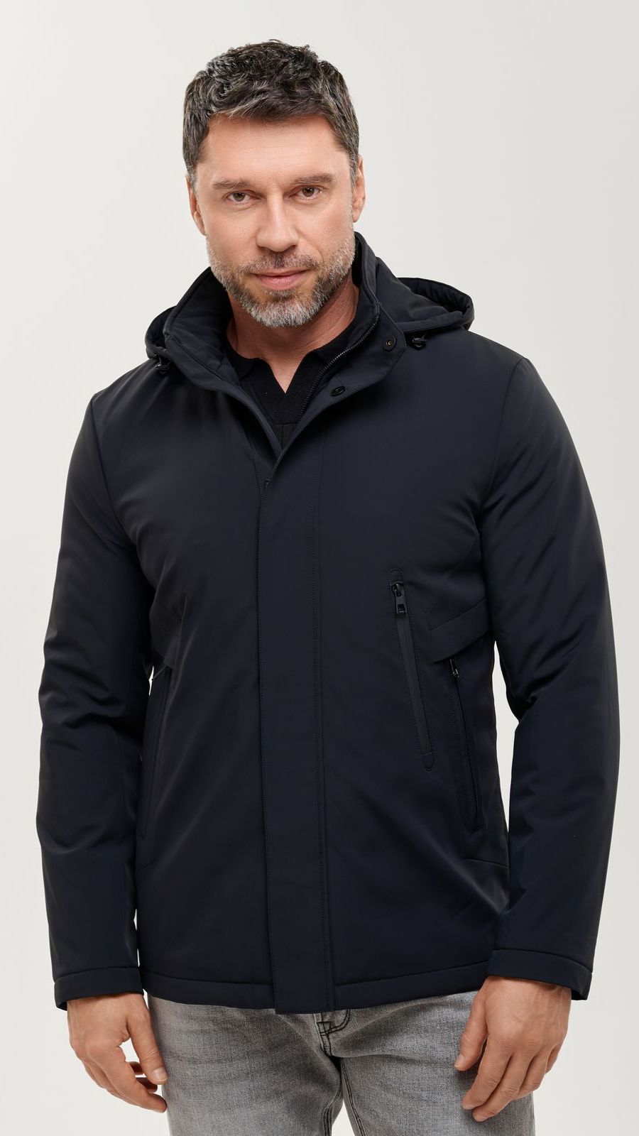 Куртка демисезонная SCANNDI CM6023 (черный)