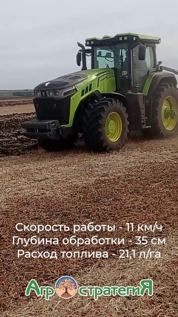 Трактор Зумлион DV3354 с глубокорыхлителем (9 стоек)