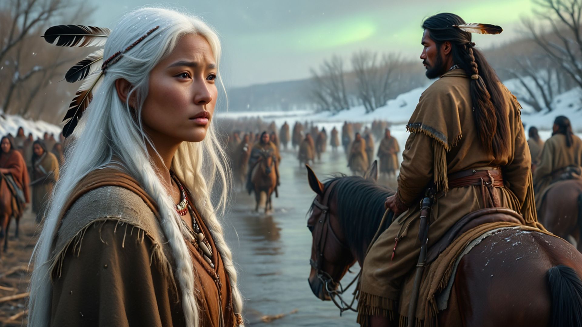 Её изгнали за любовь к чужаку… но он вернулся с целым племенем