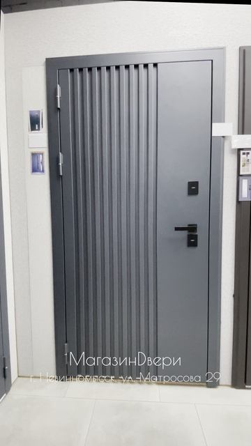 Модели входных дверей с терморазрывом для частных домов