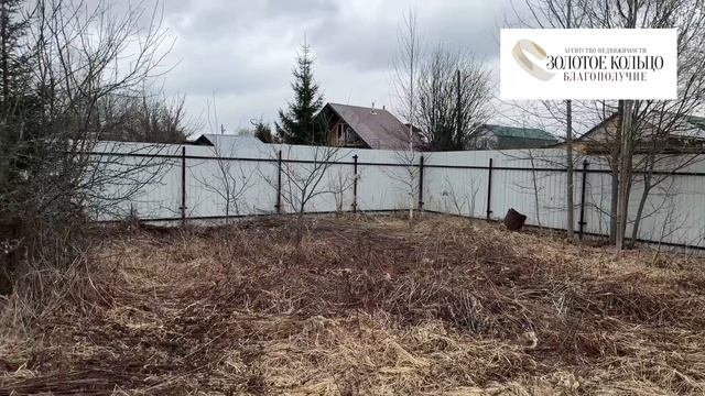 земельный участок 6,4 сотки с домиком в СТСН Дружба, рядом с городом Карабаново