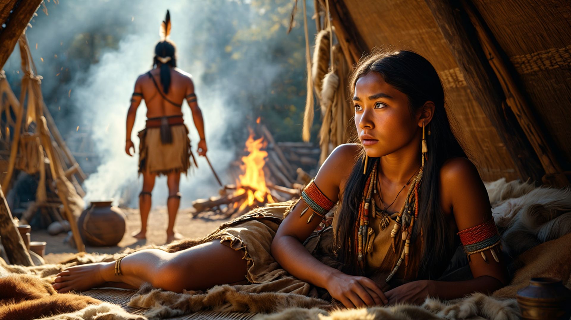 Её отдали в жёны немому воину… но в первую ночь он сделал то, чего она не ожидала