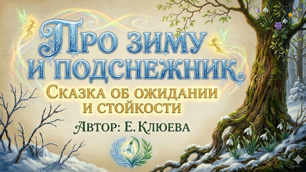 Про Зиму и Подснежник (О смелости)